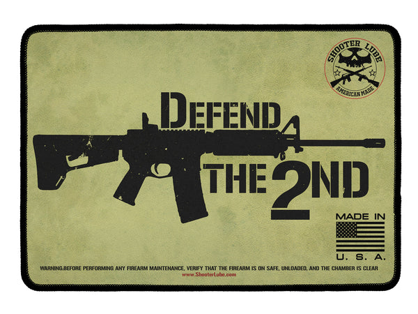 Defend The 2nd Cleaning Mat – Shooter Lube